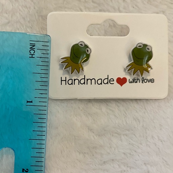 Jewelry | The Muppets Kermit The Frog Earrings | Poshmark